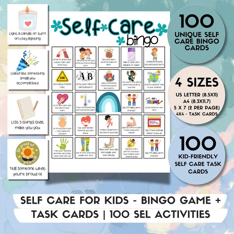 Self Care Printables - Etsy