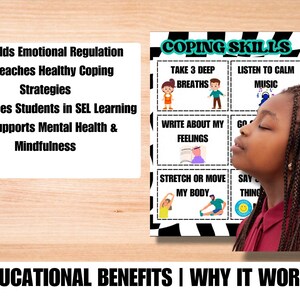 Coping Strategies Bingo | Social Emotional Learning Activity ...