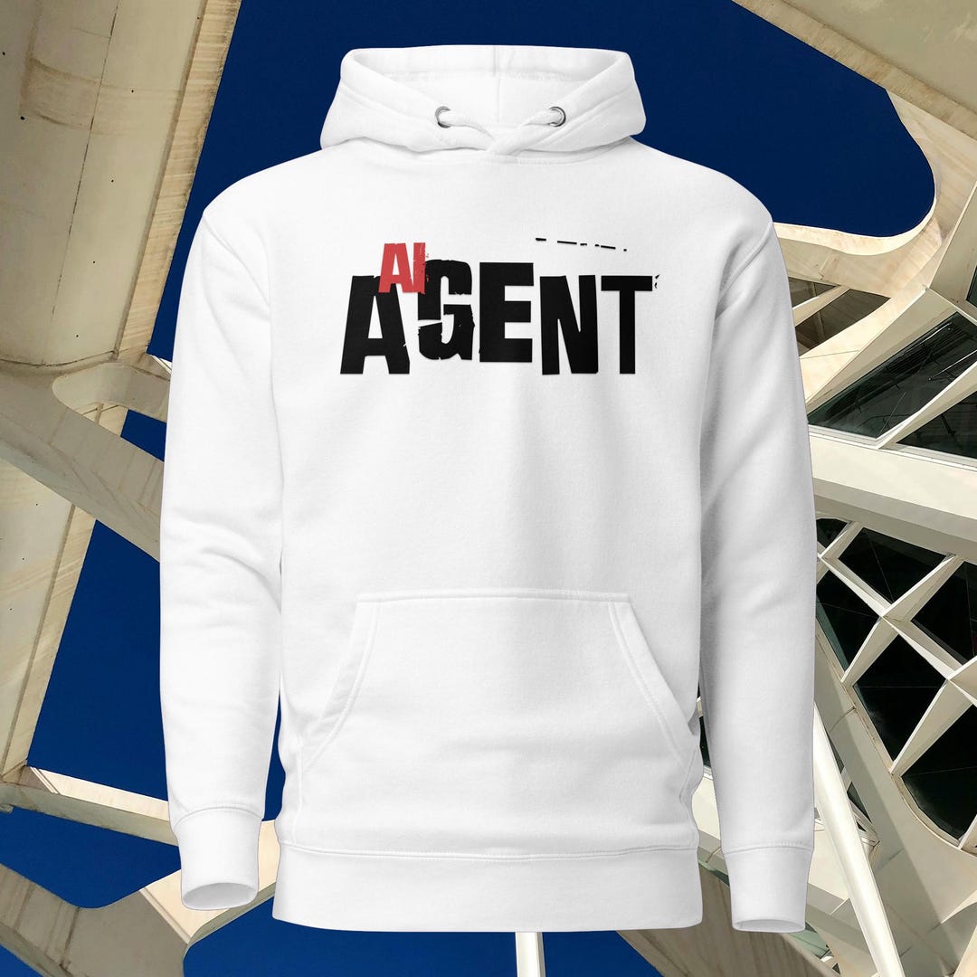 AI Agent Hoodie: Tech Enthusiast Unisex Apparel - Etsy