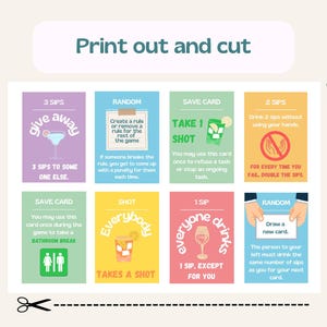 Drunk in Fun Drinking Game - 100 Playcards - A Mix of Thrilling ...