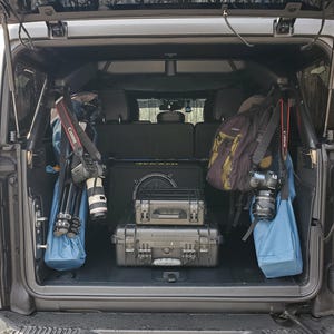 Ford Bronco Heavy Duty Cargo Roll Bar Storage Bag Hooks 2021 - 2024 4dr ...