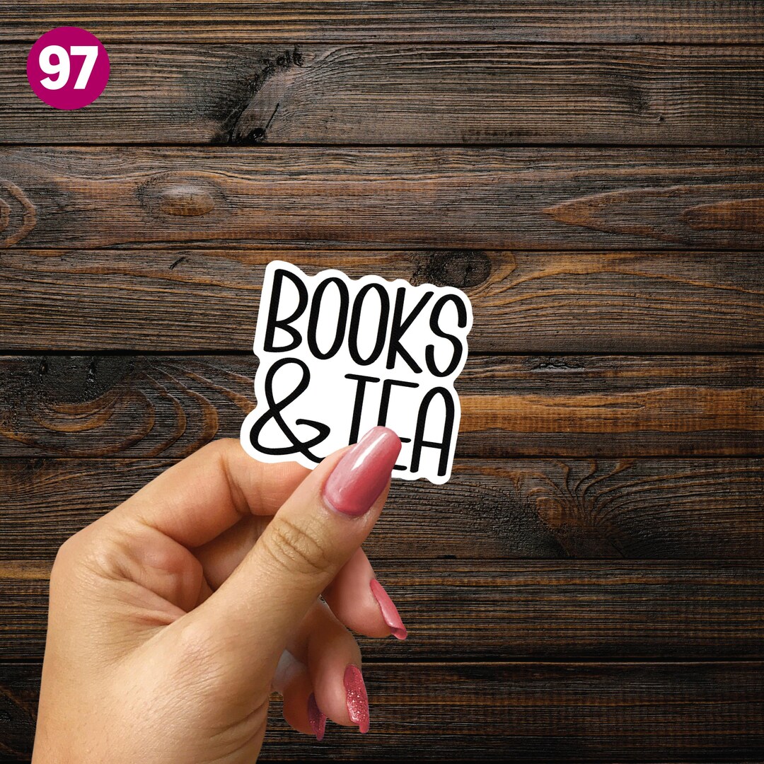 Bookish Cute Stickers Pack for Kindle Stickers Reading Book Lover Gift E-reader Stickers Vinyl ...