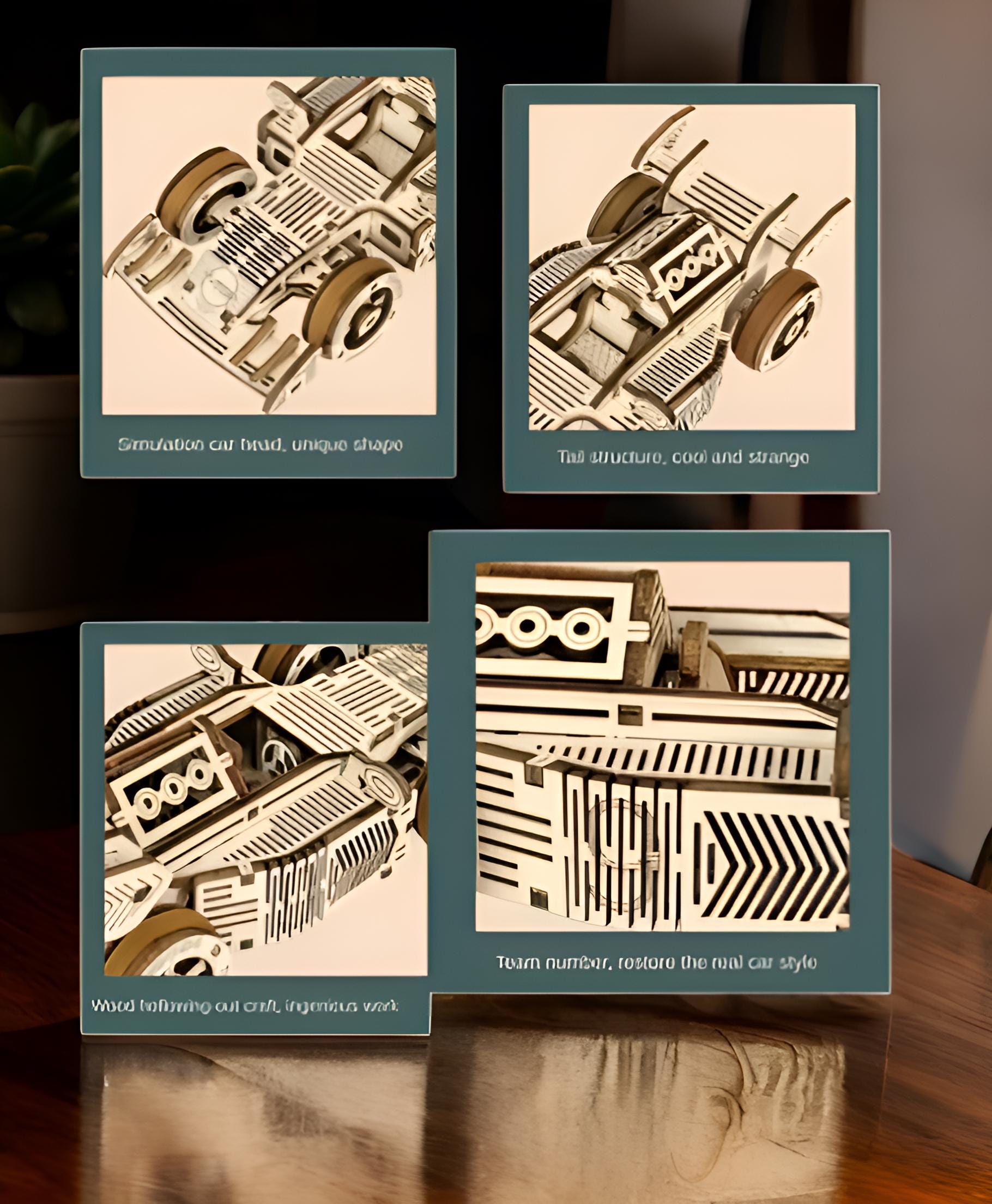3D Wooden F1 Racing Car Puzzle Kit Unique Handmade DIY Gift - Etsy