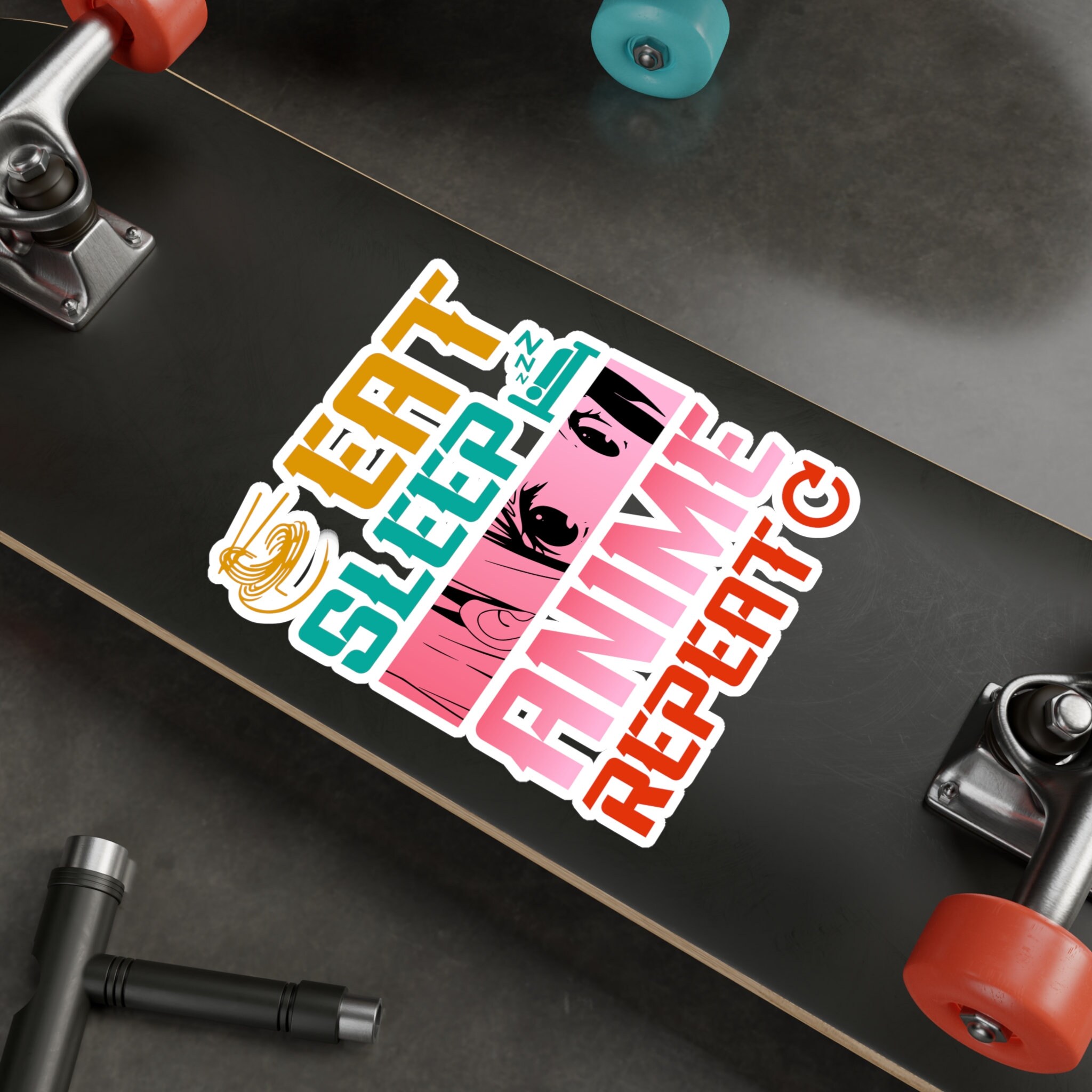 Anime Car Decal Cool Car Decals PC Decal - Etsy