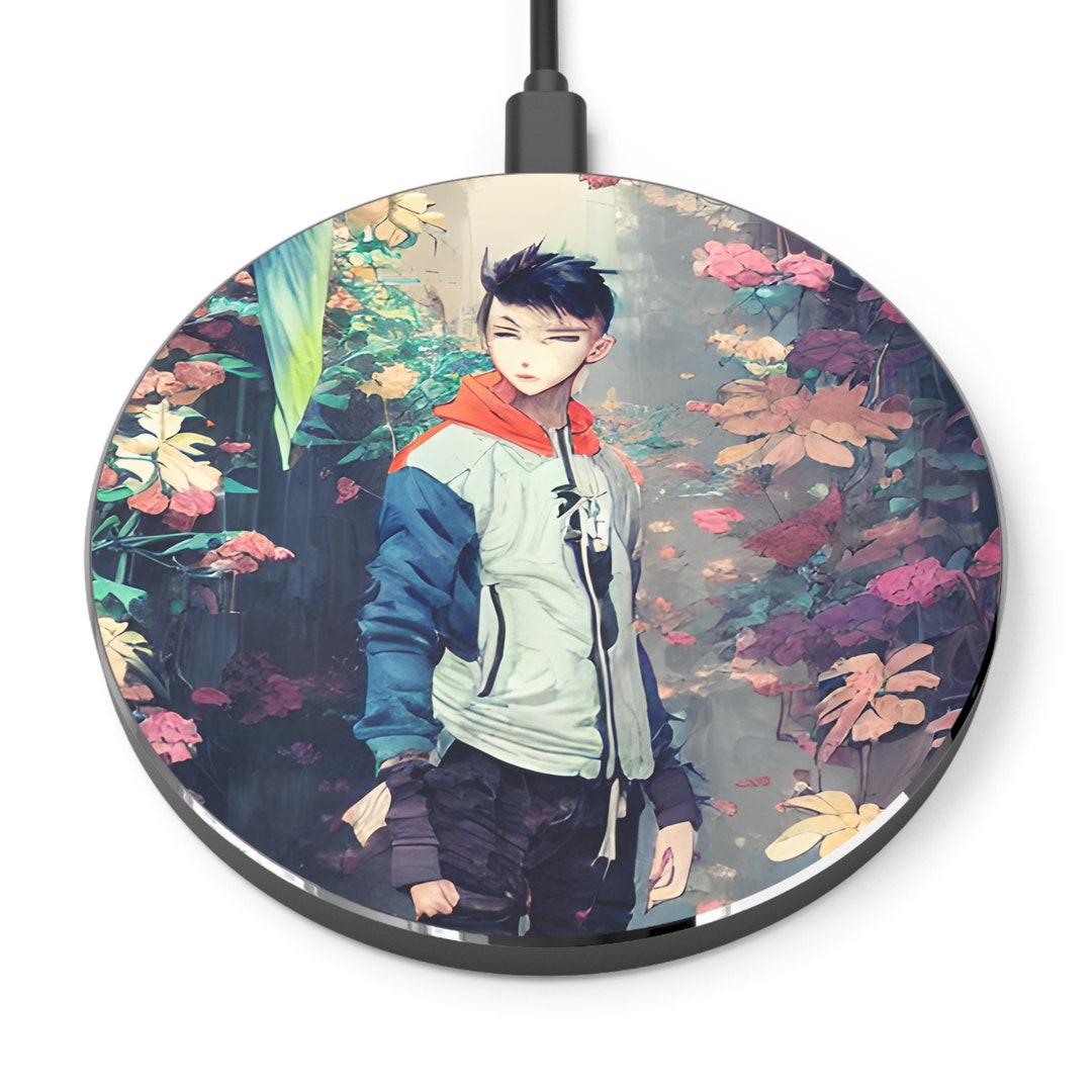 Anime Wireless Charger Kawaii Phone Charger Iphone Charger - Etsy