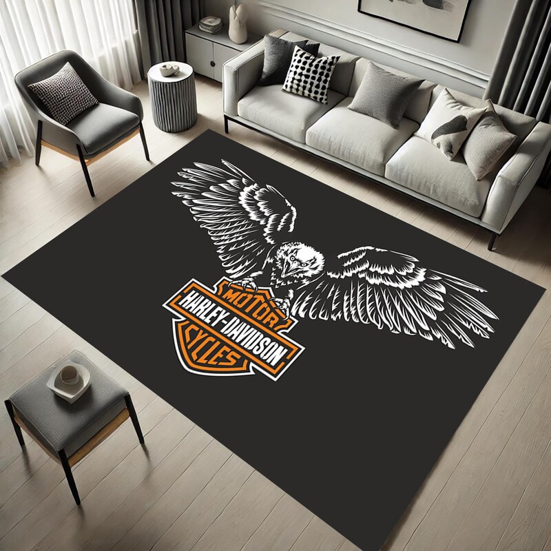 Motorcycle Rug - Etsy