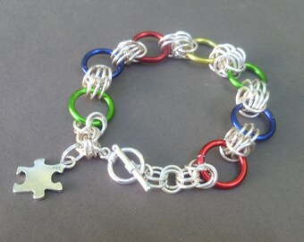 Autism Acceptance Bracelet Autism Awareness Bracelet | Etsy