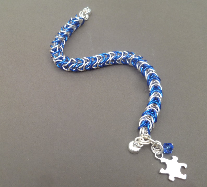 Autism Awareness Bracelet- Autism Acceptance Bracelet- Asperger ...