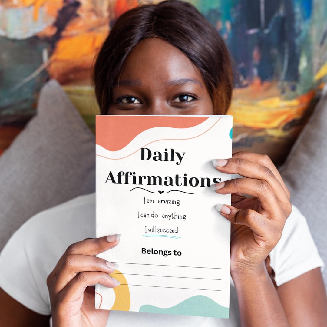 Daily Affirmations Journal, Printable Journal, Self Care Journal ...