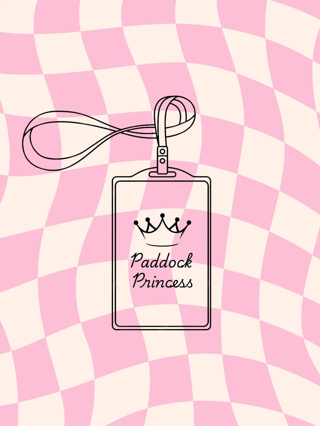 Paddock Princess VIP Wall Art - Etsy