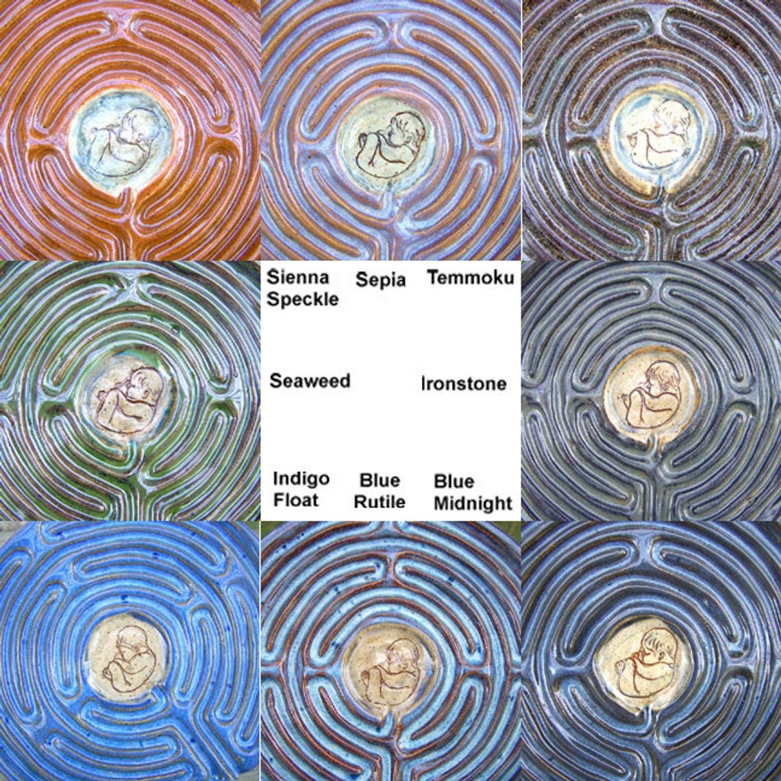 Finger Labyrinth Palm Size Full Path - Etsy