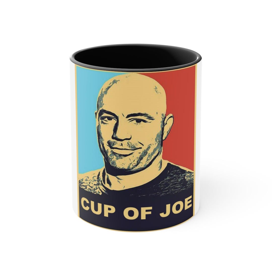 Joe Rogan Coffee Mug - Unique Accent Mug, Personalized Drinkware ...
