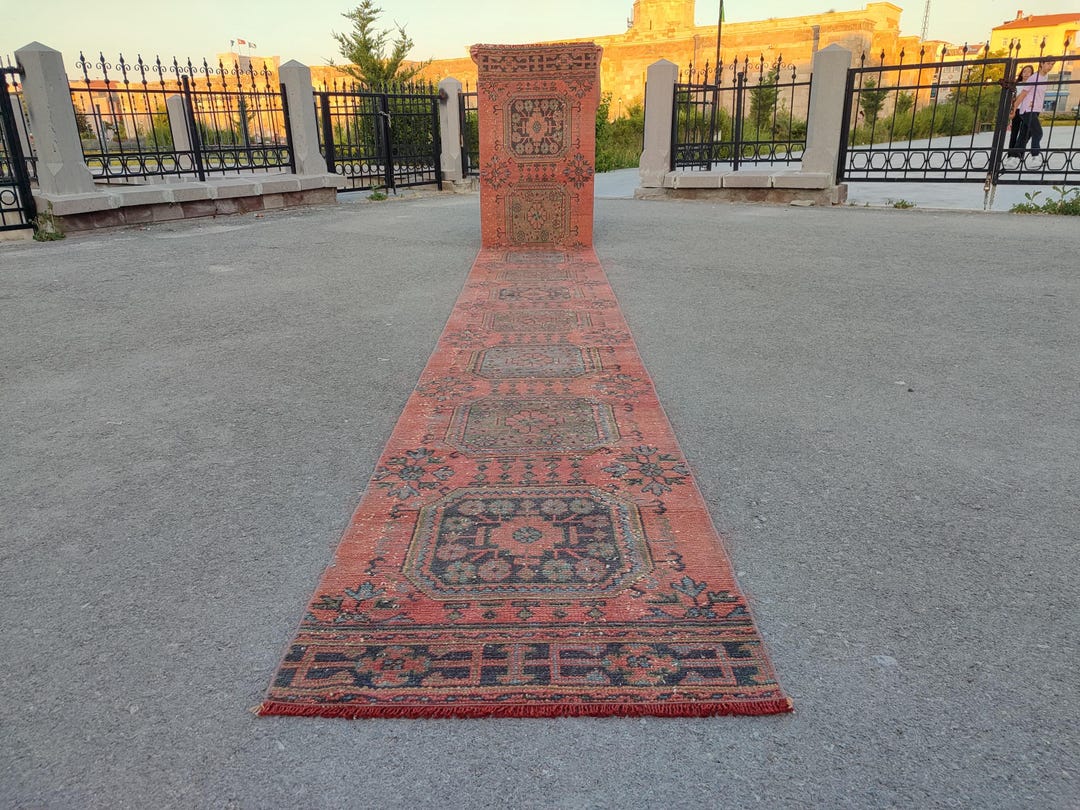 Persian Runner Rug 2x18, Heriz Runner Rug, Turkish Runner 2x18, Runner ...