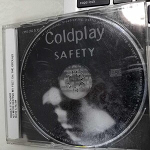 Coldplay Safety CD - Etsy