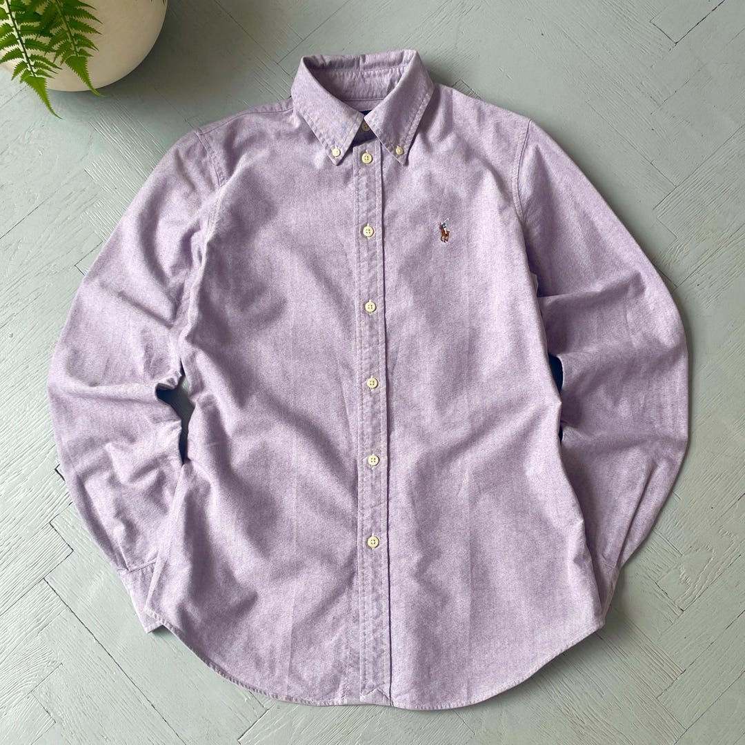 Polo Ralph Lauren Preppy Button up Oxford Shirt S Women's - Etsy