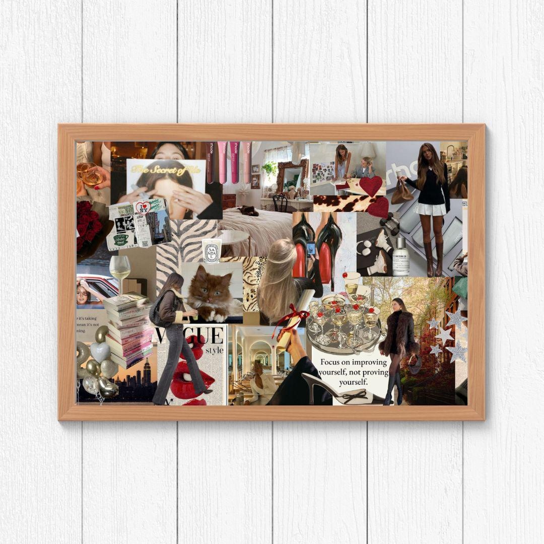 Digital Print Vision Board - Etsy