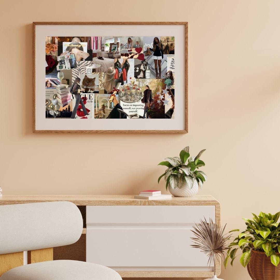 Digital Art Prints - Vision Board Pack - Etsy