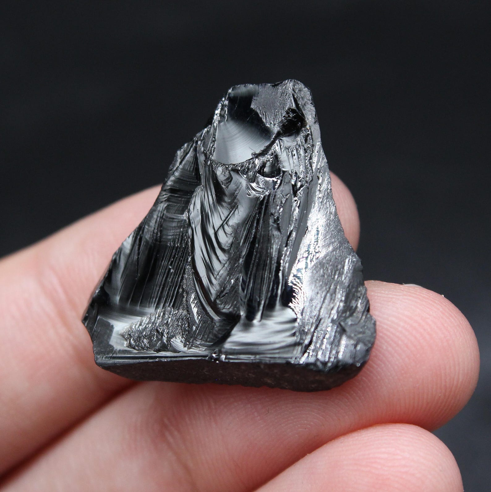 22.62 Rare Black Spinel (pleonaste) Natural From Thailand Kanchanaburi ...