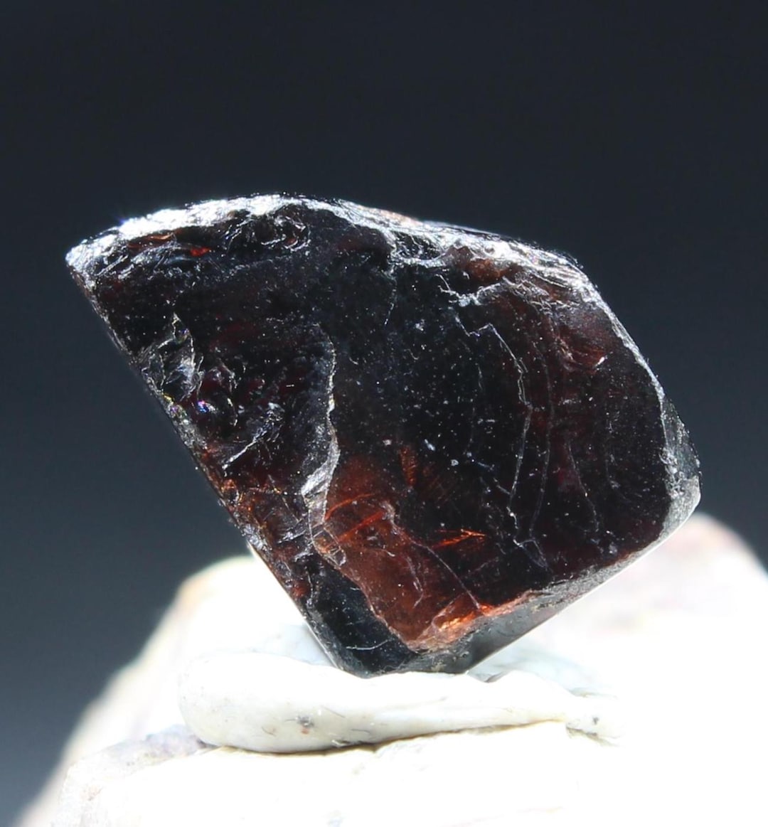 Cristal de circón jacinto rojo de 16,07 ct, piedra preciosa de Ratanakiri, Camboya - Etsy España