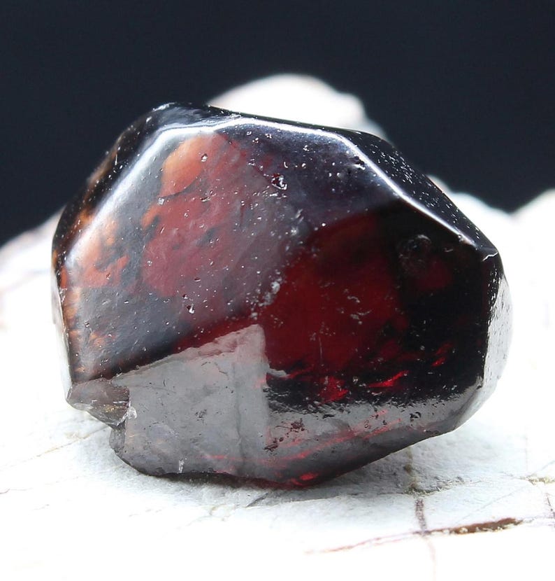 14.51ct Natural Jacinth Zircon, Ratanakiri Facet Grade Crystal - Etsy