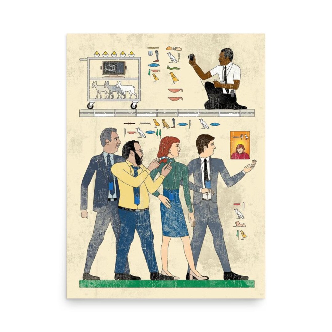 Severance Hieroglyphs Poster | Sci-fi Lumon Wall Art | Dystopian TV ...