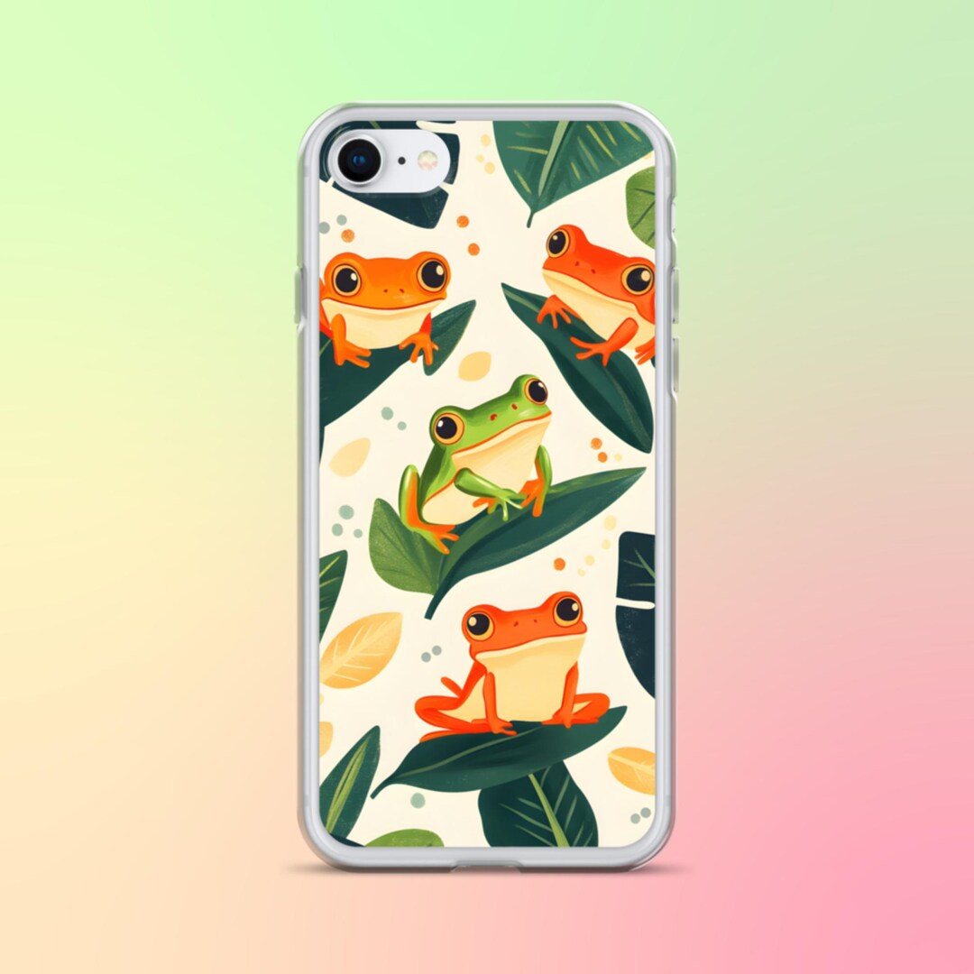 IPhone Frog Case, Aesthetic Phone Cover, iPhone 15 Pro Max, Frog iPhone ...