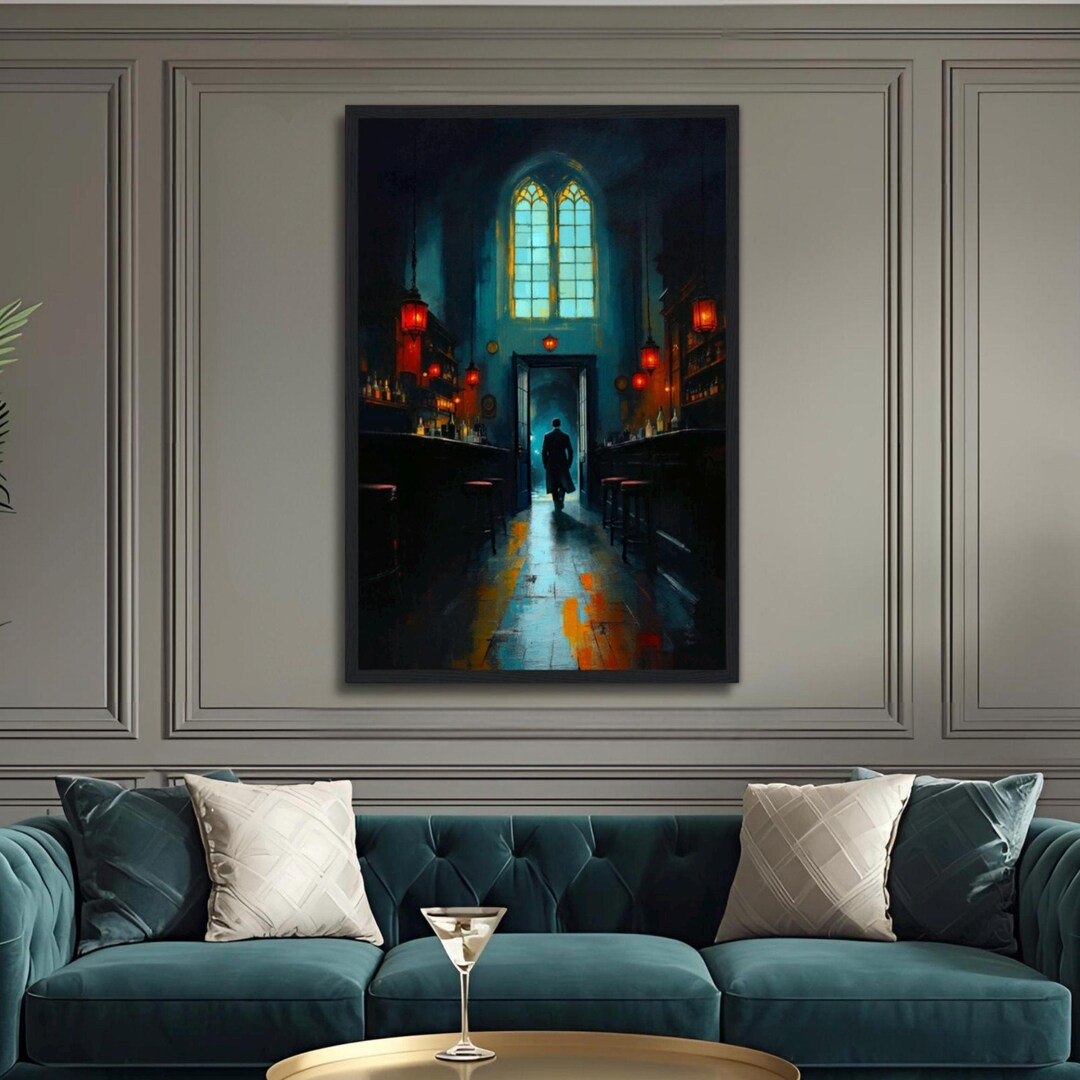 Speakeasy Bootleg Bar Prohibition Poster Print - 1920s Framed Art - Etsy