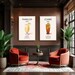 Zombie Cocktail Tiki Bar Poster Print - Framed Retro Lounge Décor - Etsy