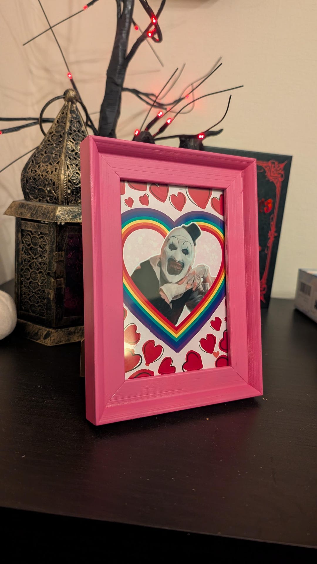 Framed Terrifier Print 1 (art the Clown) - Hanging Wall Poster - Etsy UK