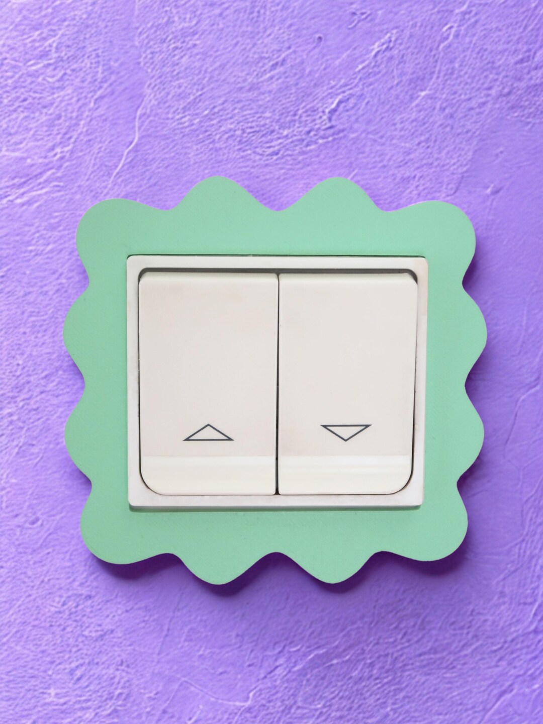 Pop Art Light Switch Surround | Wavy Light Switch Frame | Light Switch ...