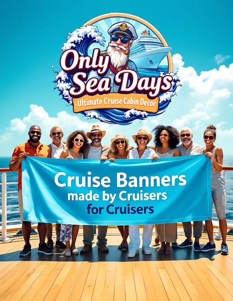 Custom Cruise Cabin Door Banner – Ice Cream - Etsy