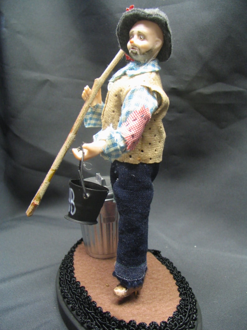 HOBO CIRCUS CLOWN A Miniature Porcelain Sculpted Doll by Kay - Etsy