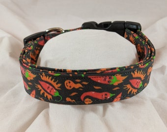 Chili Pepper Dog Collar - Etsy