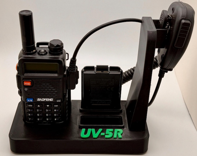 Baofeng UV-5R Complete RAM Mount Kit With External Mic Holder - Etsy Canada