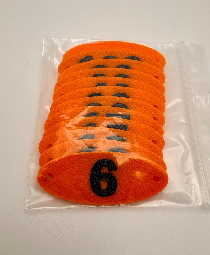 Ham Radio Antenna Band Markers: POTA Field Use, PETG, Quick ID - Etsy