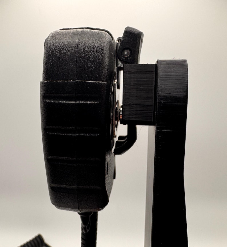 Custom Callsign Hand Microphone Desk Stand – Tall Ham Radio Mic Holder ...