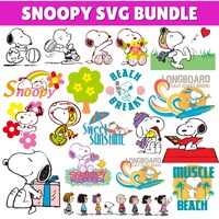 Snoopy Svg - Etsy
