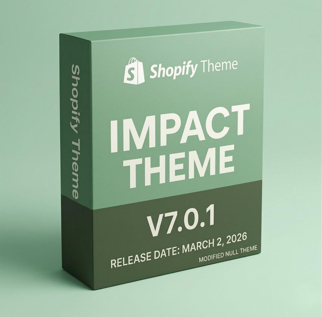 Impact Shopify Theme V7.0.1 – Premium Responsive Shopify 2.0 Template ...