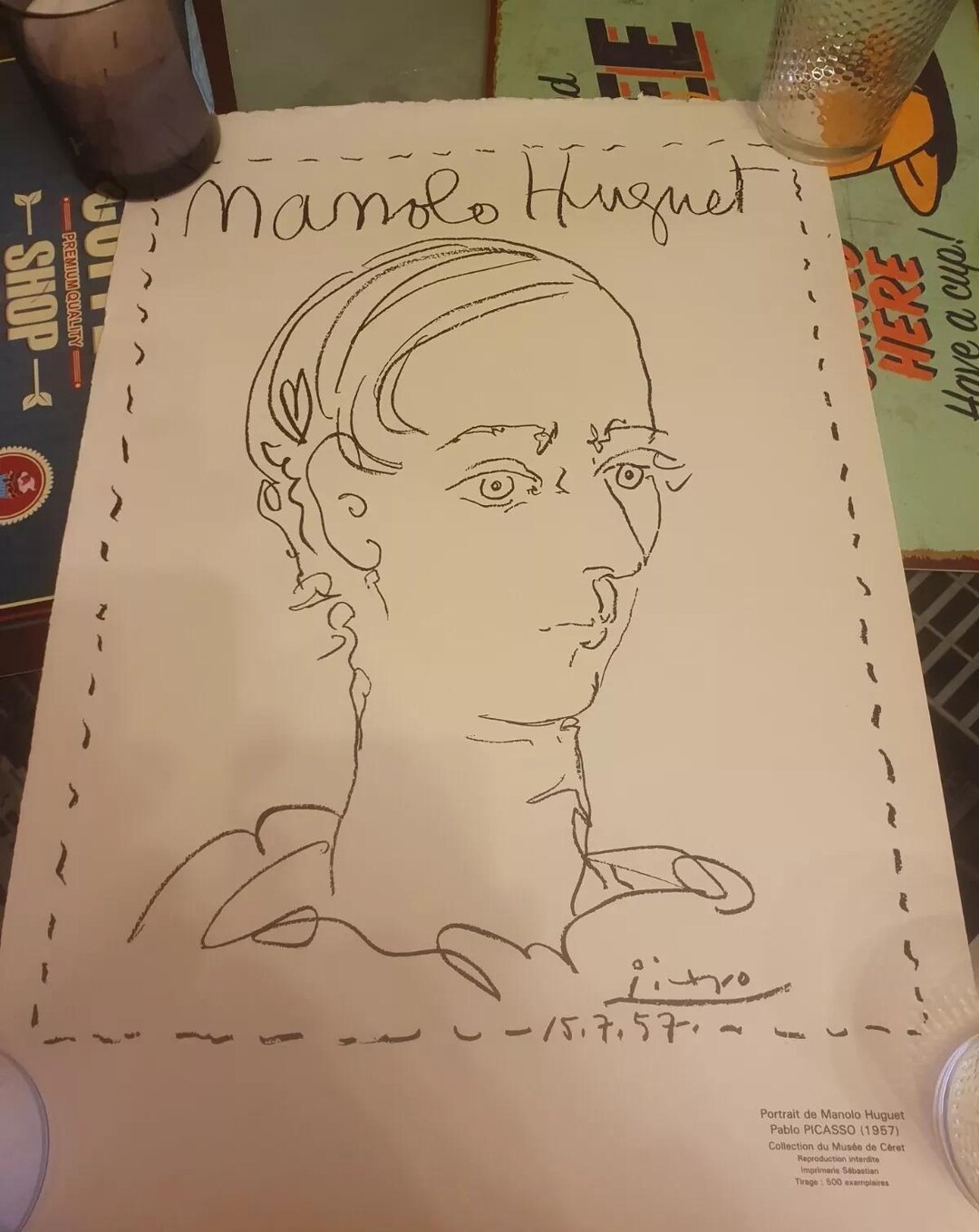 Pablo Picasso Litho - Etsy