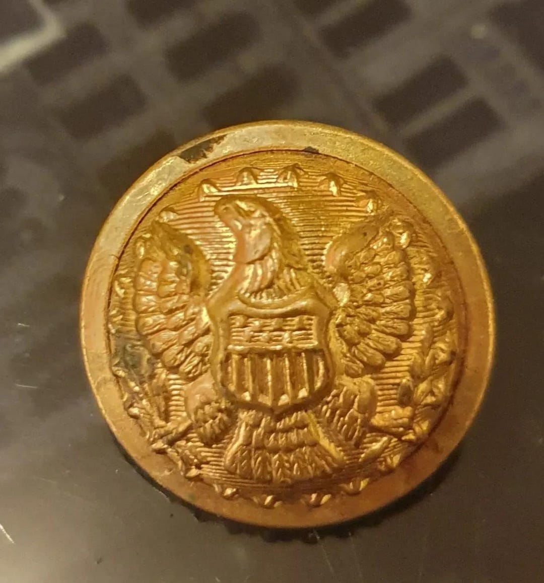 Very Rare US Cavalry Button Officer Indian Wars - Etsy