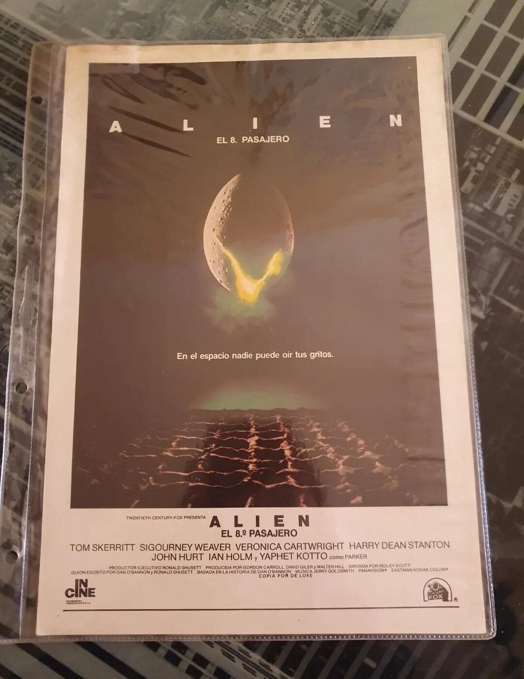 Original Alien Movie Poster 1979 - Etsy