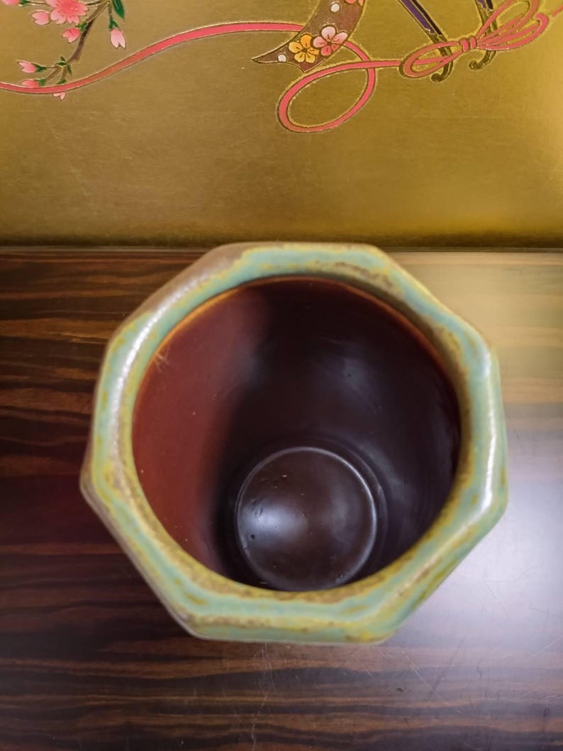 日本の益子焼の花瓶：手作りの侘び寂びの陶器装飾 - Etsy