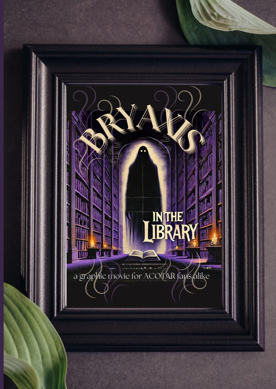 ACOTAR BRYAXIS 70's Movie Poster, Dark Romance Girly, Digital Download ...