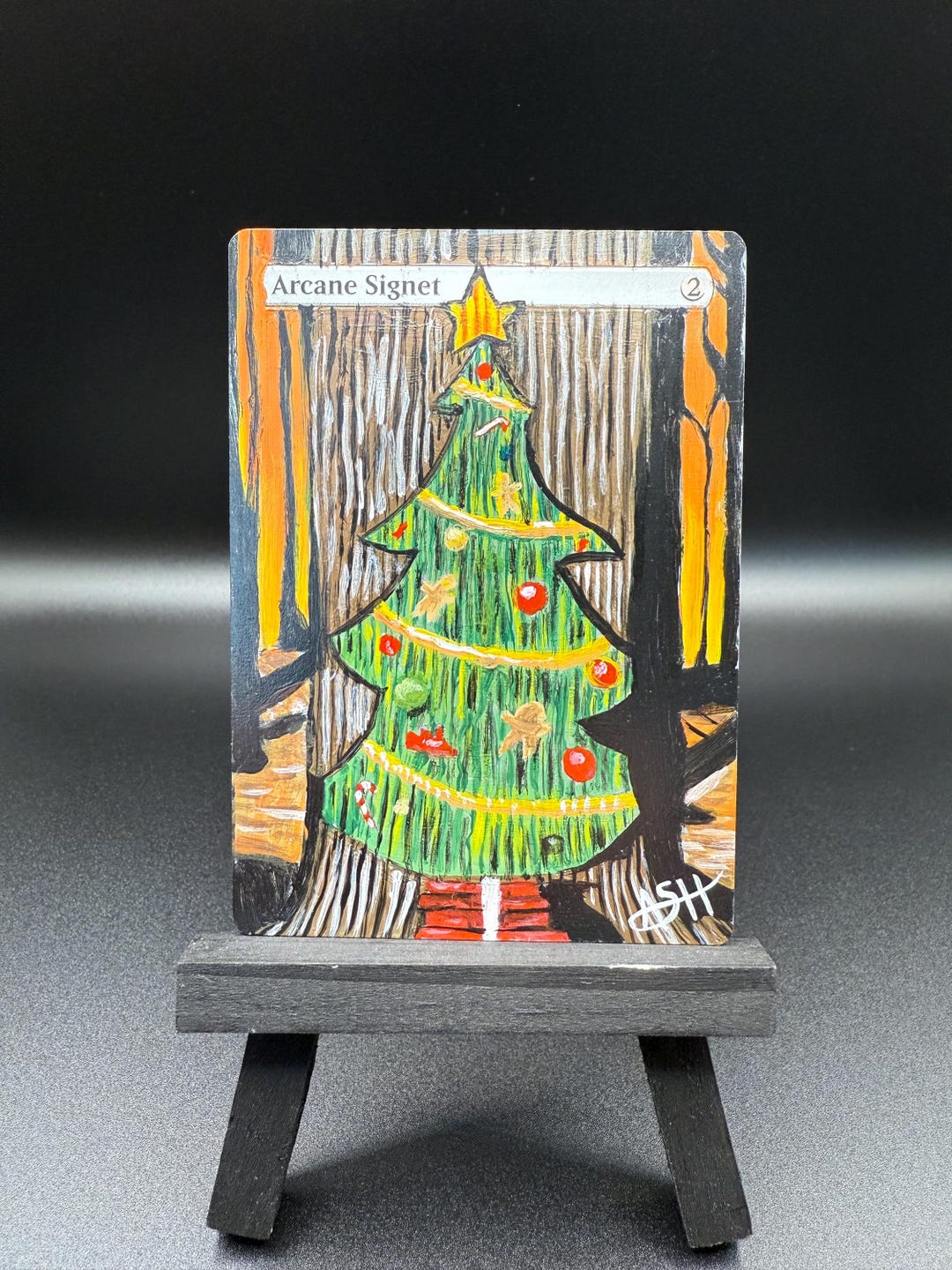 Arcane Signet NBC Christmas Tree Door - Etsy