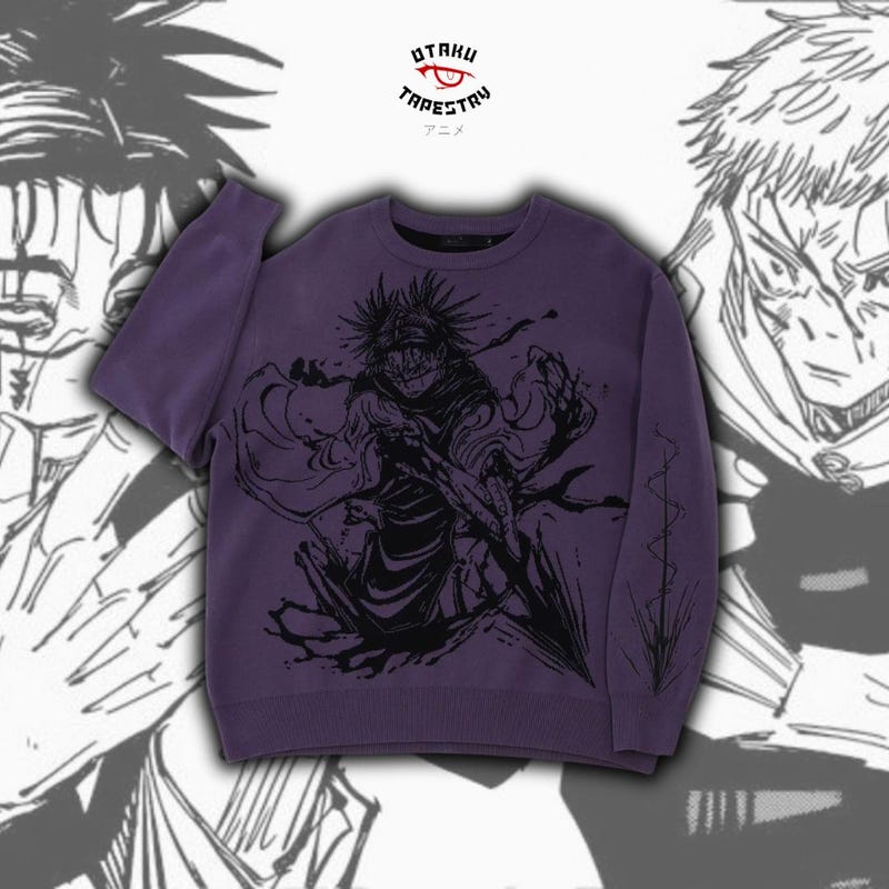 Anime Sweater - Etsy
