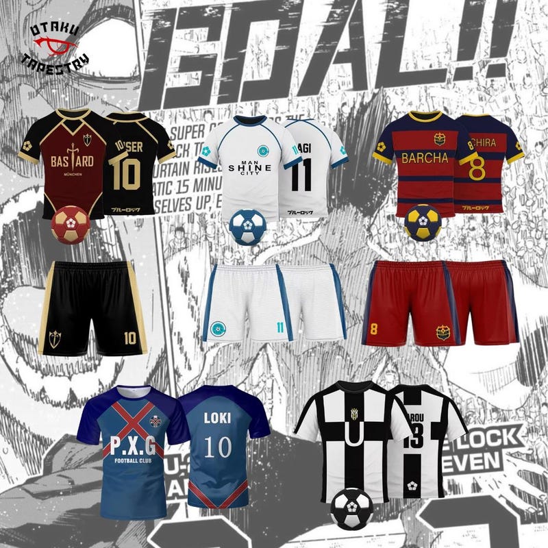 Blue Lock Jersey Kaiser - Etsy