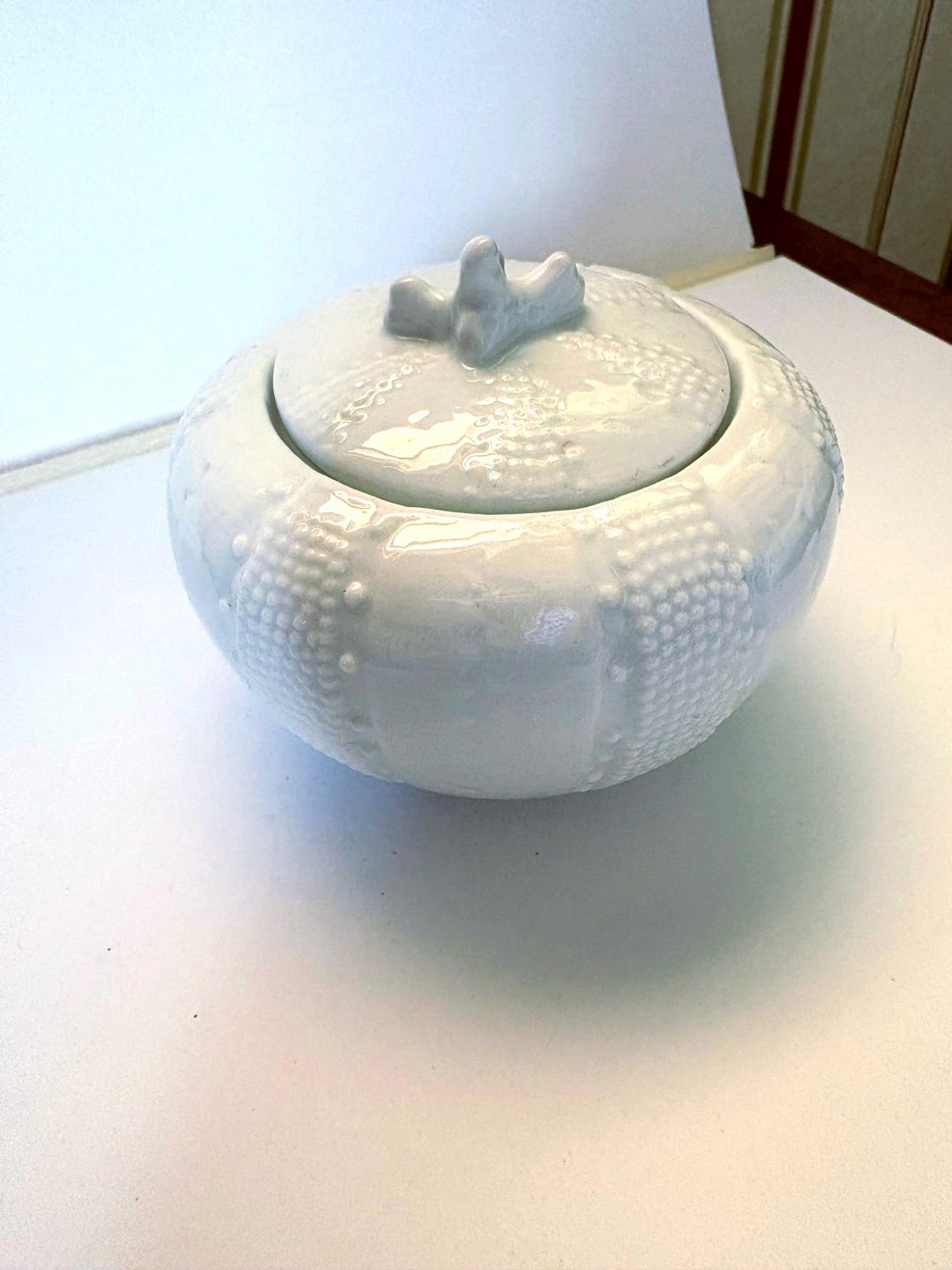 Paris Royal Sea Urchin Coral Ware Sugar Bowl/trinket Box. - Etsy
