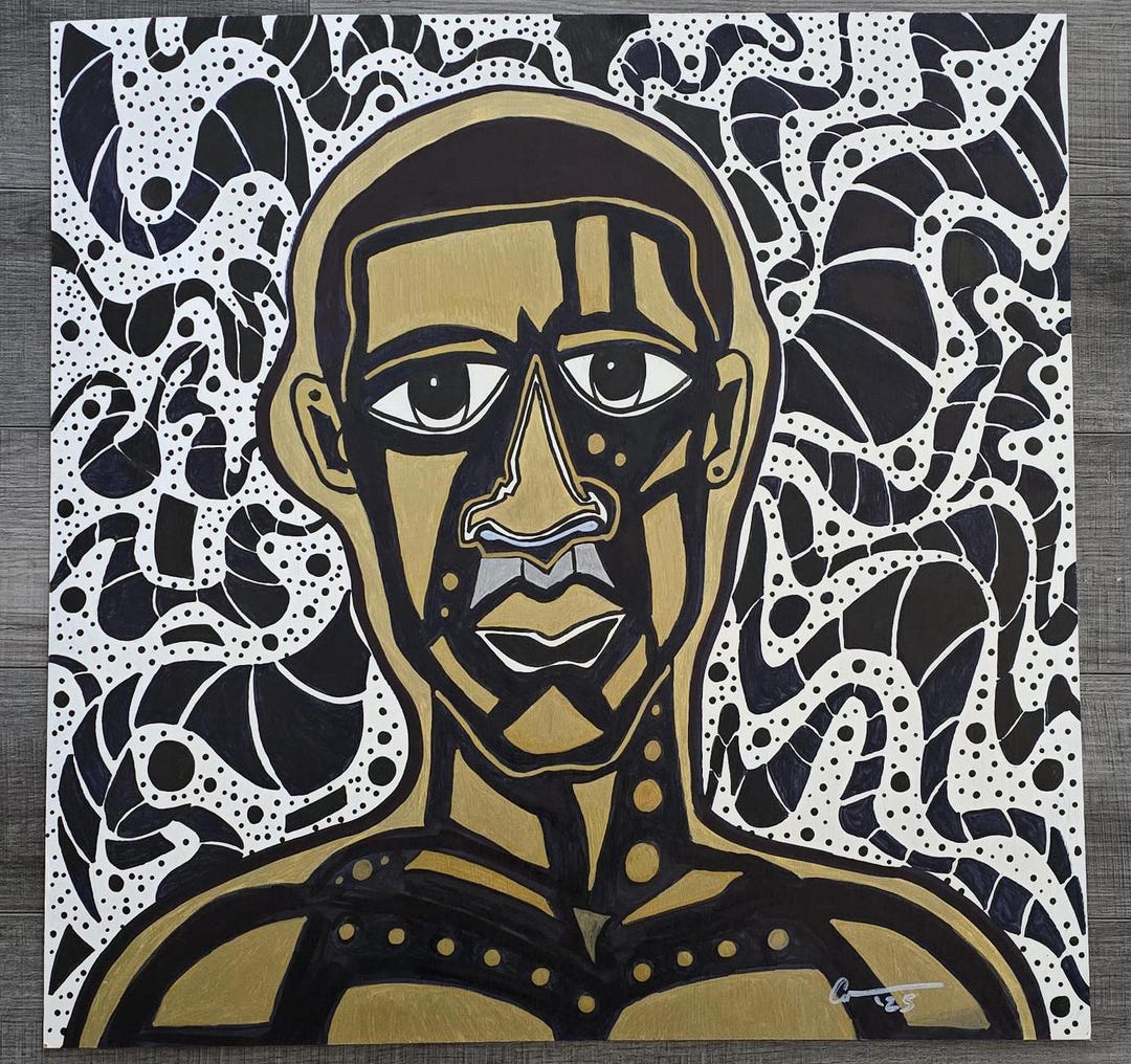 Vibration (man) - Original Painting (24x24) - Etsy