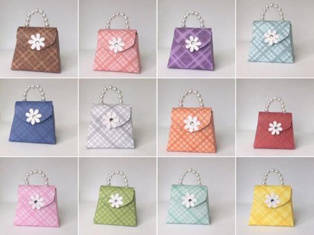 Set of 24 Paper Purse Gift Boxes - Etsy
