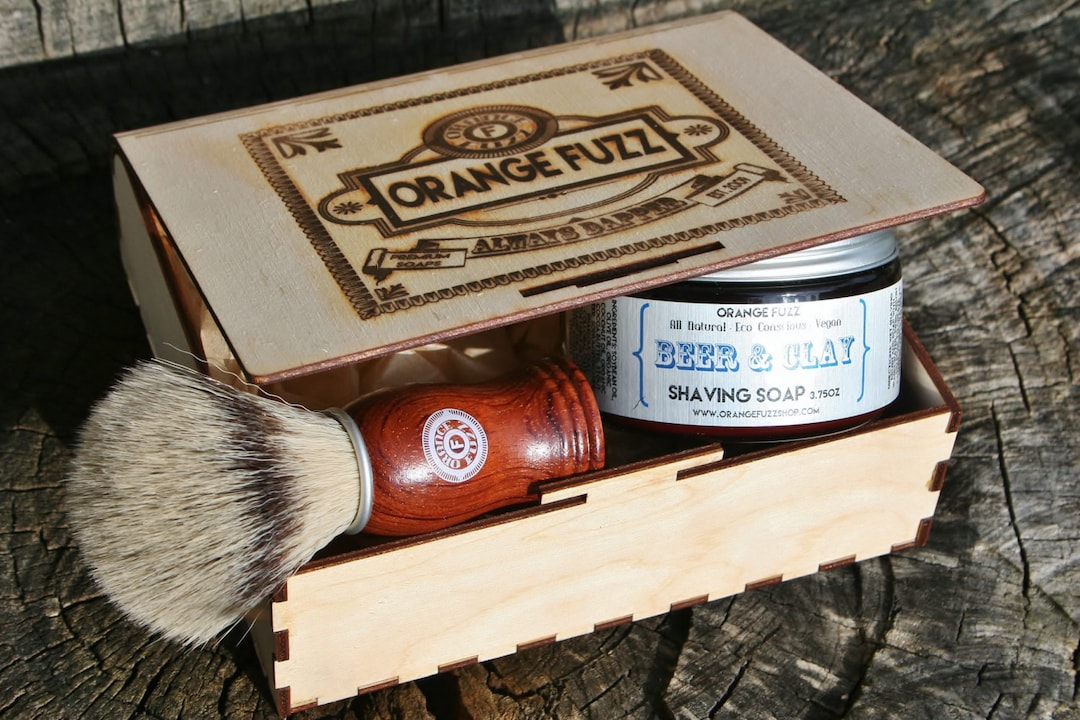 Orange Fuzz Shave Basics Box - Etsy